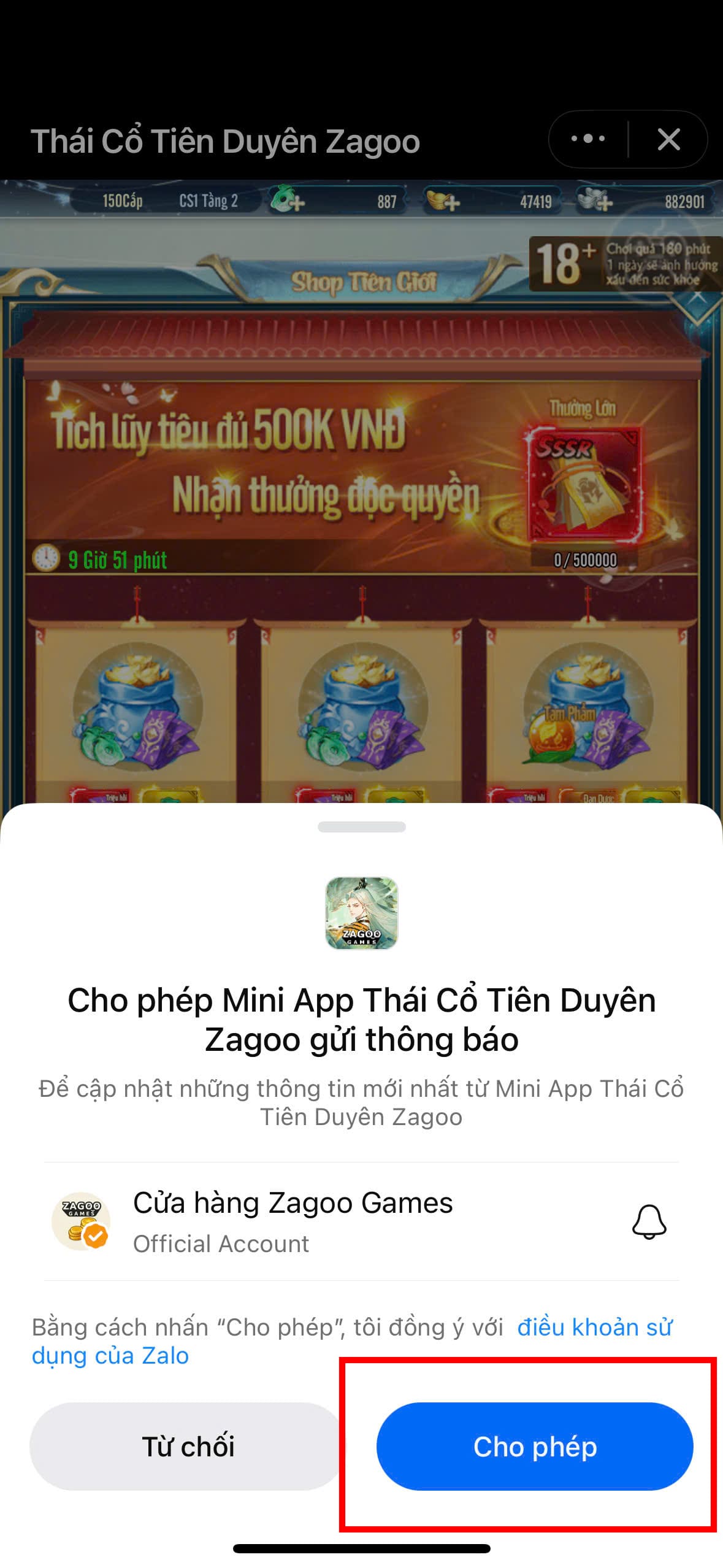 Thái Cổ Tiên Duyên - Zagoo